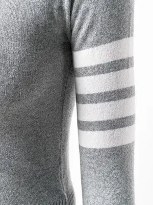 Thom Browne Cashmere Sweater - Light Gray