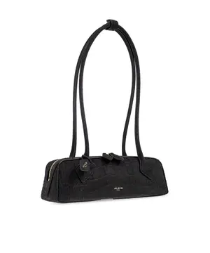 Alaïa Le Teckel Zip-up Shoulder Bag - Black