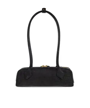 Alaïa Le Teckel Zip-up Shoulder Bag - Black