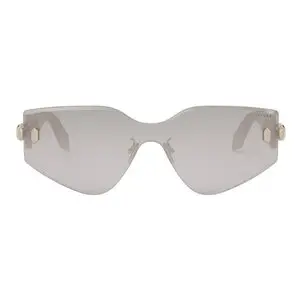 BVLGARI Mask Frame Sunglasses - Gray