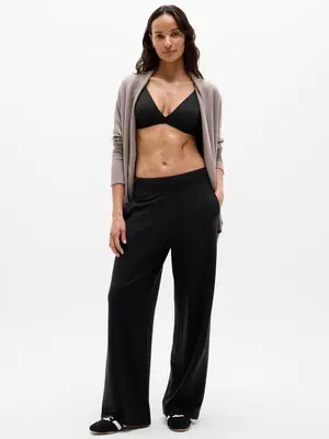 Athleta Coaster Luxe Straight Leg Pant - Black