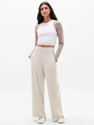 Athleta Venice High Rise Wide Leg Pant - Abalone