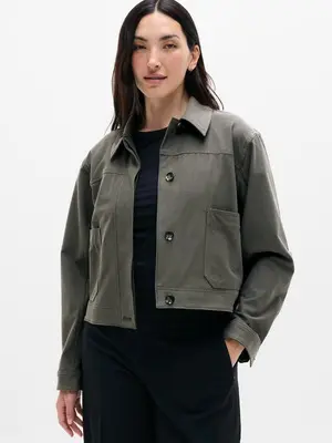 Athleta Skyline Chore Jacket - Jungle
