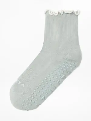 Athleta Ruffle Grip Sock - Vera