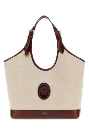 Versace Large Rivière Shopping Bag - Brown