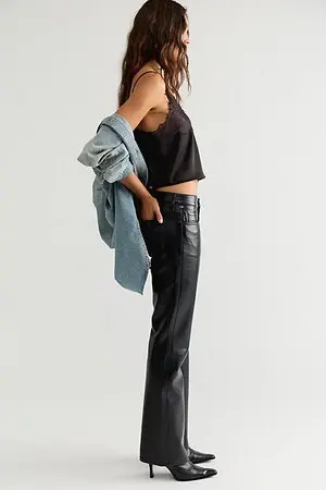 Citizens Of Humanity Genova Low Rise Bootcut Pants - Black
