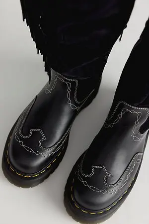 Dr. Martens Fusion Fringe Hi Boots - Black