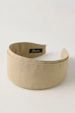 Free People Ficcare Portia Fabric Headband - Khaki