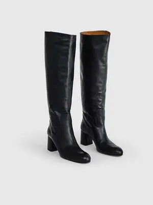 ATP ATELIER Sarconi Leather Knee High Boots