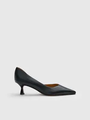 ATP ATELIER Irsina Shiny Nappa Slingbacks - Black