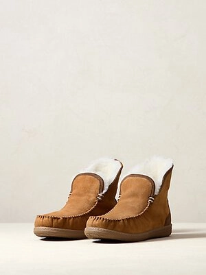 Overland Walker Sheepskin Slipper Boots