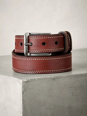 Overland Wrigley Buffalo Leather Belt