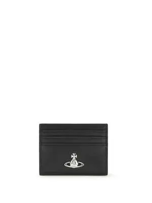 VIVIENNE WESTWOOD Orb Card Holder - Black