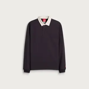 The North Face Red Box Rugby Shirt - Obsidian