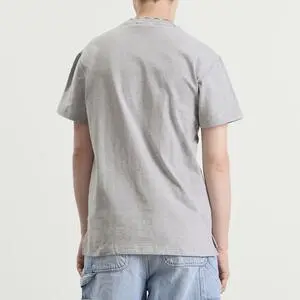 Adidas No Wash Logo T-shirt - Medium Grey Heather