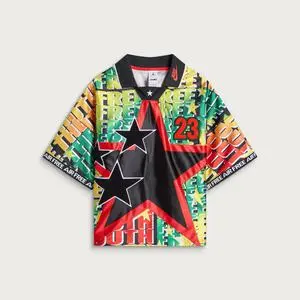 JORDAN X Free The Youth Football Jersey - White/black