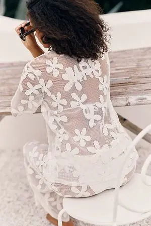 BLITHE Crochet Flower Mrs. Set - Ivory