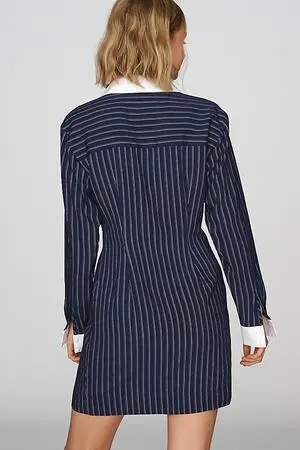 Maeve Long Sleeve Slim Mi Shirtdress