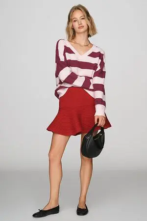 Maeve Raglan Ottoman Swg Mi Skirt
