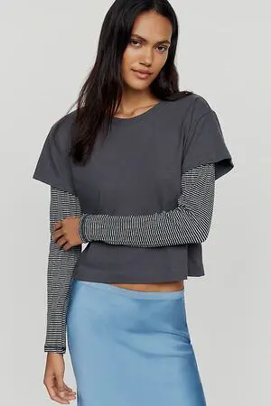 Pilcro Relaxed T-shirts For Women
