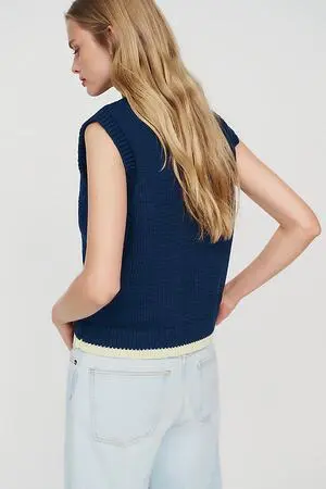 Maeve V-neck Sweater Vest