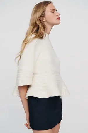 Maeve Mock-neck Swg Sweater