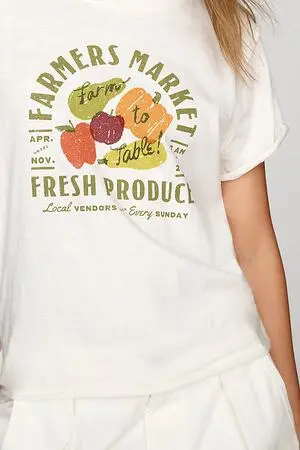 Maeve Caitl 100% Cotton Boxy Tee