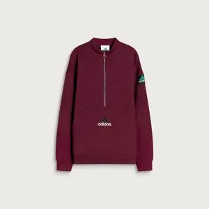 Adidas Eqt Half Zip - Maroon