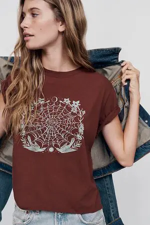 Maeve Caitl Cotton Boxy Tee