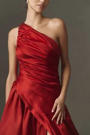 HUTCH Lisa One-shoulder Gown