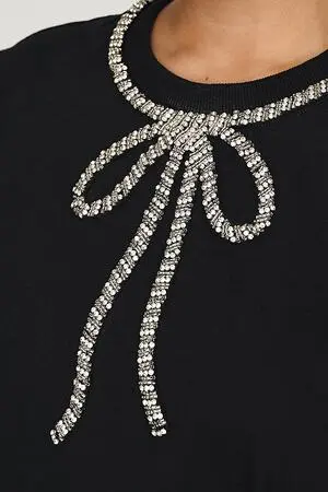 English Factory Pearl Bow Top