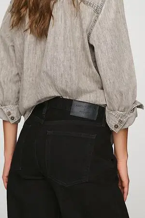 Anthropologie Frame The Gray Low-rise Wide-leg Jeans