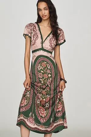 Farm Rio Daniela Midi Dress