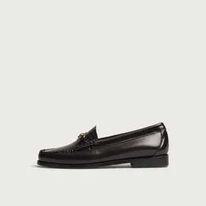 G.H. BASS & CO. Lianna Snaffle Loafers - Chocolate Leather