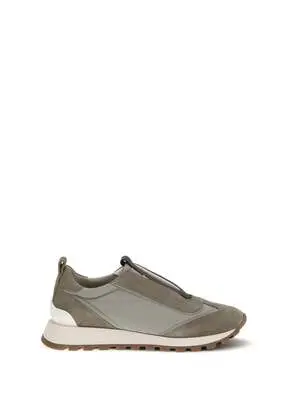 Brunello Cucinelli Sneakers With Precious Detail - Green