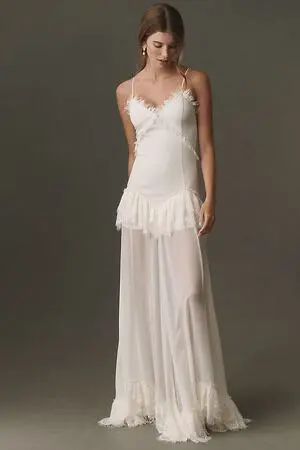 DE LA VALI Estela Maxi Dress