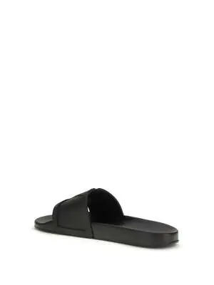 Valentino Garavani Rubber Coolside Pool Slide Sandals