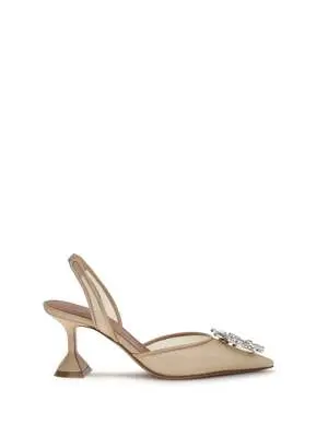 Amina Muaddi Begum Pumps - Cream