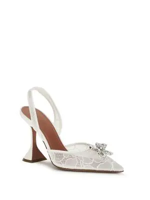 Amina Muaddi Rosie Slingback Sandals