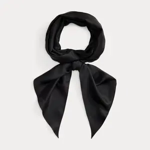 Ralph Lauren Silk Twill Cravat - Black