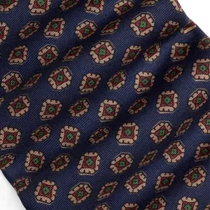 Ralph Lauren Silk Foulard Tie - Blue