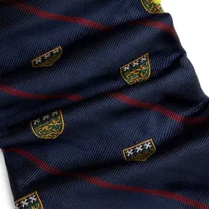 Ralph Lauren Graduate Striped Silk Repp Club Tie