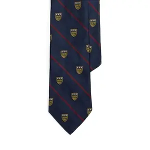 Ralph Lauren Graduate Striped Silk Repp Club Tie