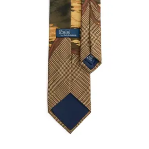 Ralph Lauren Graduate Duck-print Silk Tie