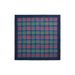 Ralph Lauren Plaid-print Wool Bandanna