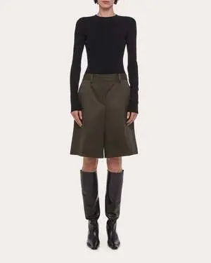 Helmut Lang Chino Twill Utility Shorts
