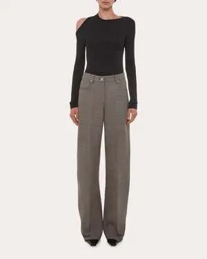 Helmut Lang Relaxed Bootcut Trousers
