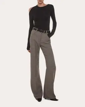 Helmut Lang Relaxed Bootcut Trousers