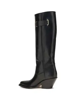 Chloé Azelan Over-the-knee Leather Boots