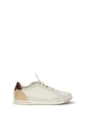 Brunello Cucinelli Deer And Suede Sneakers